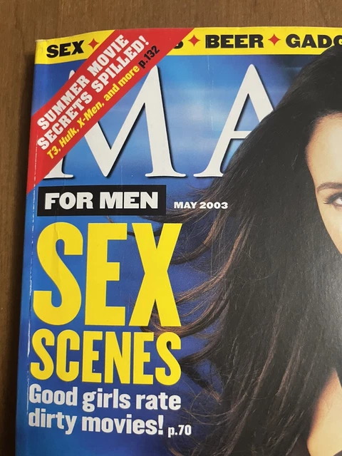 MAXIM MAGAZINE MONICA Bellucci Cover Matrix Supercar May 2003 No ...
