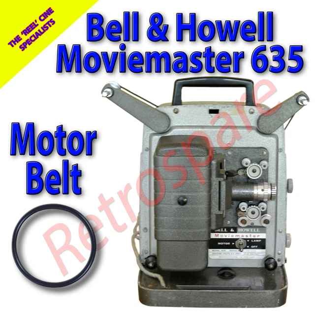 BELL & HOWELL MOVIEMASTER 635 - Motor Drive Belt for 8mm Cine Film ...