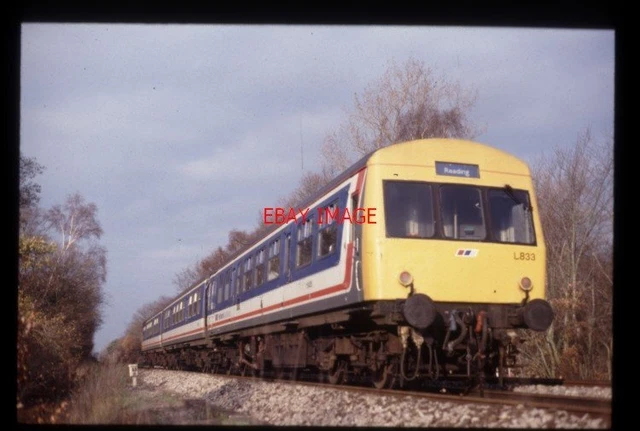 ORIGINAL 35MM SLIDE CLASS 101 DMU L813 APPROACING CALIFORNA SIDINGS £2. ...