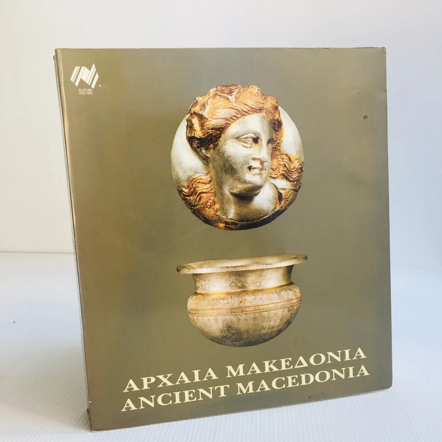 ANCIENT MACEDONIA BY Greek Ministry of Culture Paperback History Book ...