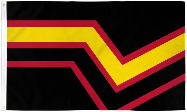 RUBBER PRIDE FLAG 3x5ft LGBTQIA Rubber Pride BDSM Fetish Latex Kink D/s ...