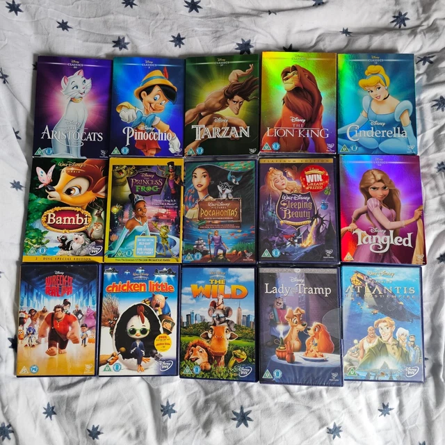 DISNEY CLASSICS DVD Bundle 15 Children's Animated Films Movies £20.00 ...