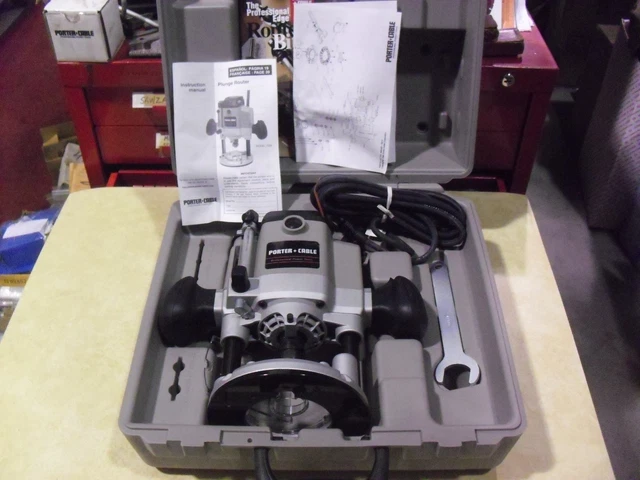 PORTER CABLE PLUNGE Router Model 7529 With Case $199.99 - PicClick