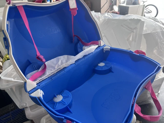 TRUNKI RIDE-ON SUITCASE Cabin Luggage Travel Holiday Kid Girls $26.57 ...