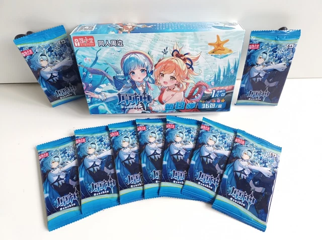 SAMMELKARTEN DISPLAY - Genshin Impact - 36 Boosterpacks - Eula - Ayaka - Yoimiya EUR 26,99 ...