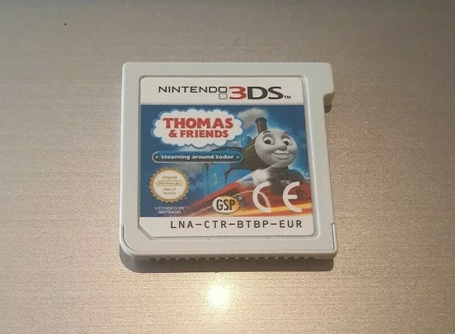 THOMAS & FRIENDS Steaming Around Sodor Nintendo 2DS 3DS PAL CARTRIDGE ...