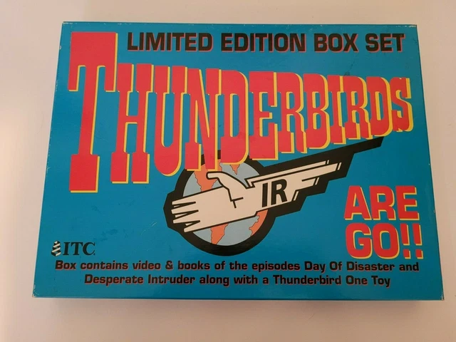 THUNDERBIRDS LIMITED EDITION Box Set VHS £9.99 - PicClick UK