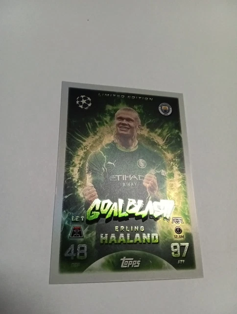 CARD CALCIATORI TOPPS 2026 Limited Edition Haaland Goalblast EUR 2,99 ...