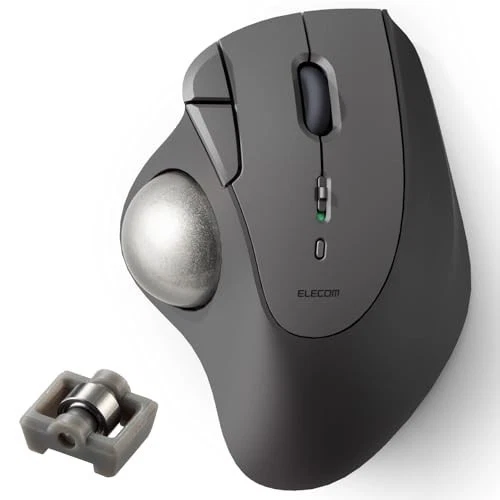 ELECOM WIRELESS BLUETOOTH Trackball Mouse IST Series 5-Button M ...