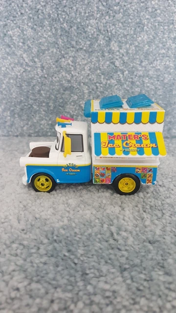 RARE DISNEY PIXAR Car Mater Ice Cream Truck Van Diecast Toy 3.5" £30.00 ...