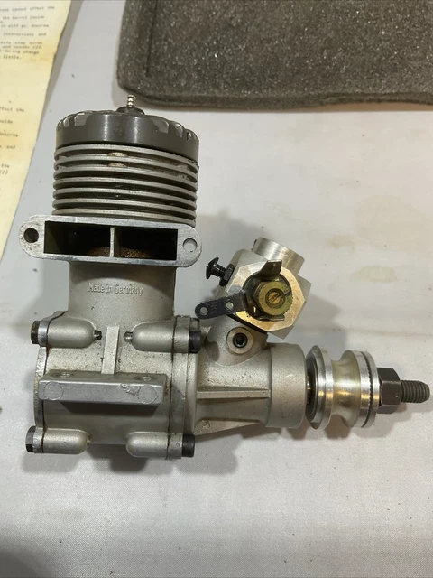 USED WEBRA 40 Blackhead RC 6.5 CCM 1022 RC Vintage R/C Model Airplane ...