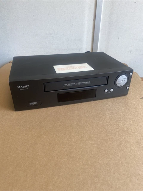 MATSUI VCR VHS PAL Video Cassette Player Recorder Model VX-1230 £39.00 ...