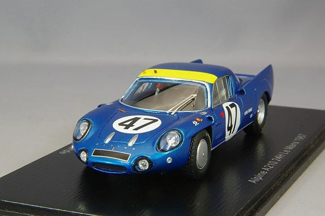 SPARK S5688 1/43 ALPINE A210 NO.47 24H le Mans 1967 J-C. Andruet - R ...