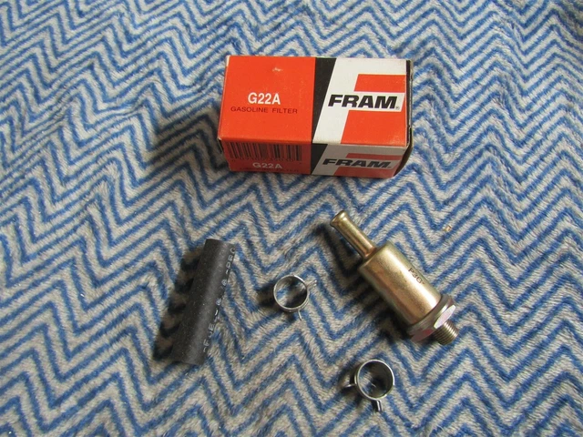 NUEVO FRAM MARCA Gasolina Filtro Montaje Parte Número G22A Venta Precio ...