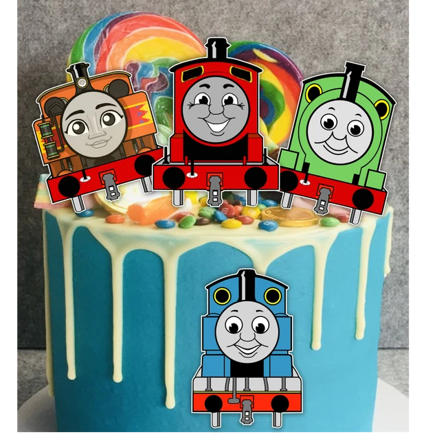 THOMAS TANK ENGINE & Friends Edible Icing PRE-CUT Cake Topper ...