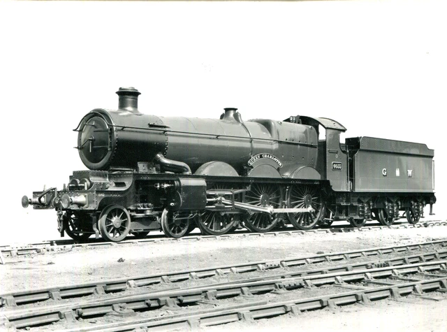 OFFICIAL PHOTO GWR Star Class 4-6-0 No 4035 QUEEN CHARLOTTE £1.50 ...