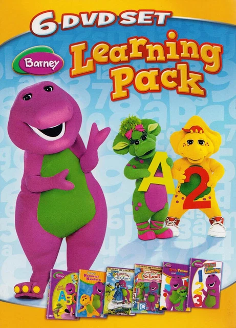 BARNEY - LEARNING Pack (Boxset) (Maple) (Dvd) $32.99 - PicClick CA