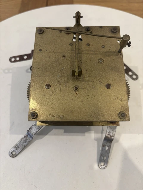 FOREIGN MARKED CLOCK movement originally from mantle clock spares or ...