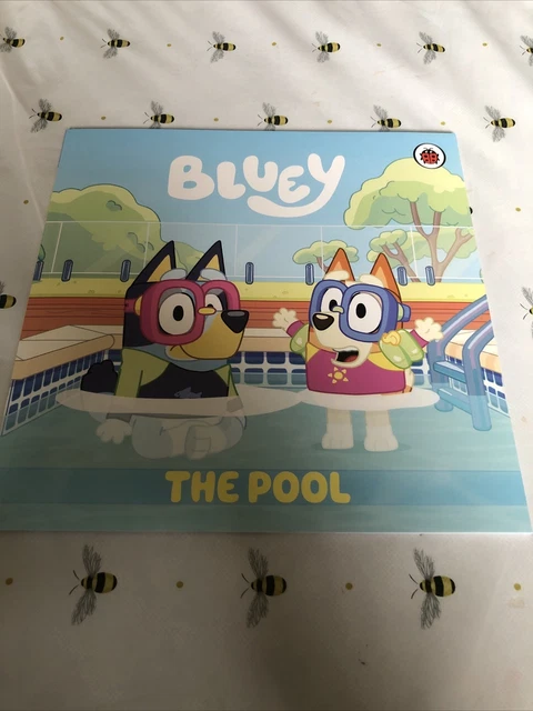 BLUEY: THE POOL - Bluey Story - Livre d'images préscolaire au coucher ...