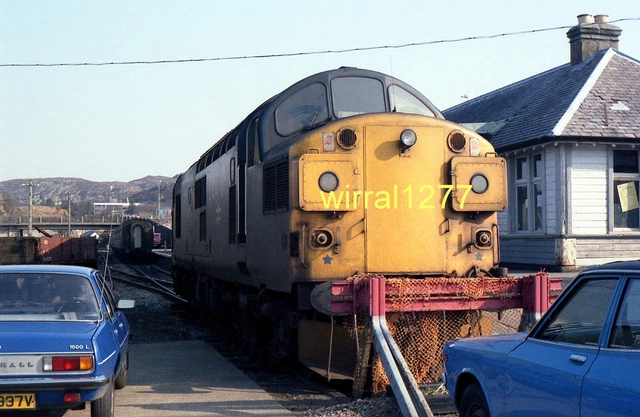 6X4 RAILWAY PHOTOGRAPH Class 37 37035 at Kyle of Lochalse £1.50 ...