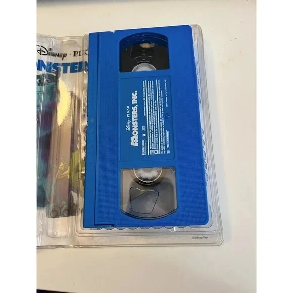 DISNEY - PIXAR Monsters, Inc. 2002 [VHS] Blue Tape £14.32 - PicClick UK