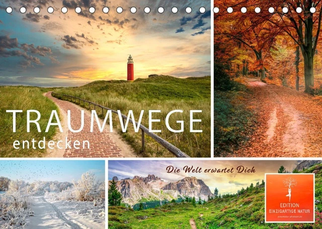 SCOPRIRE SENTIERI DA sogno (calendario da tavolo 2023 DIN A5 ...