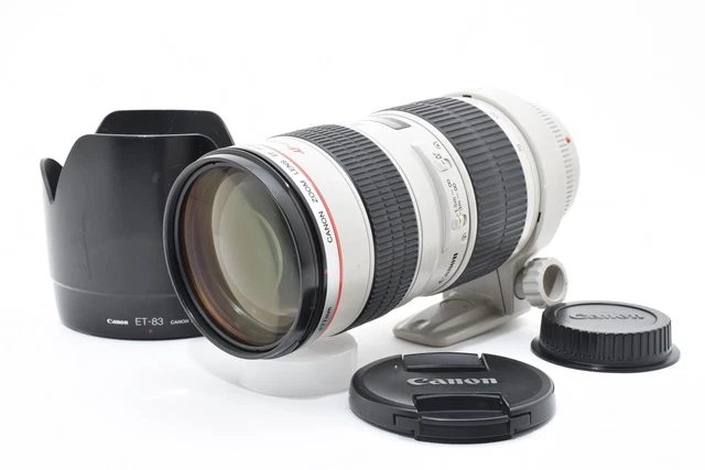 [NEAR MINT] CANON EF 70-200mm f/2.8 L USM AF Zoom Lens EF mount From ...