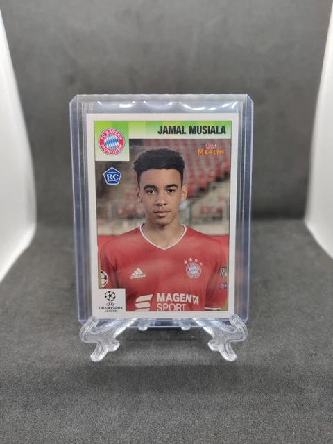 JAMAL MUSIALA ROOKIE Card Topps Merlin Heritage 95 2020/21 EUR 5,88 ...