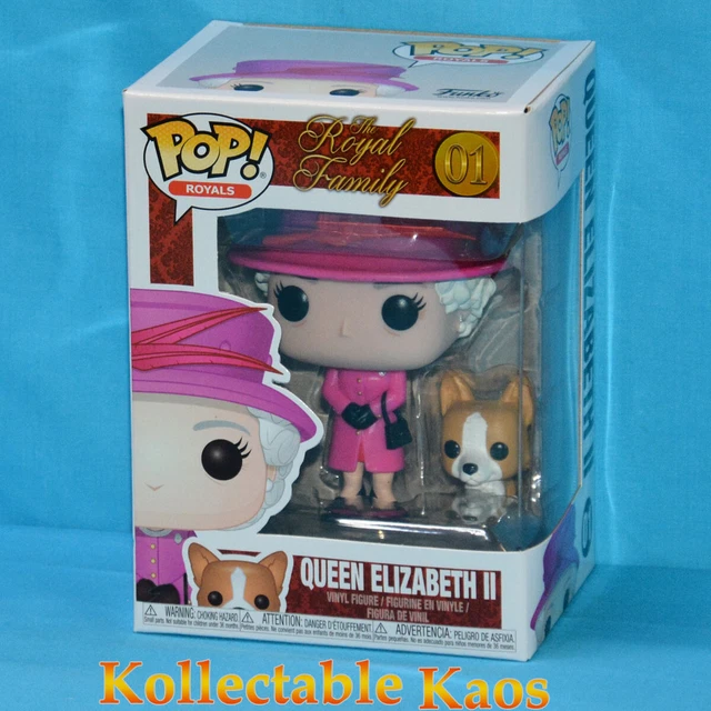 ROYAL FAMILY - Queen Elizabeth II Pop! Vinyl Figure #01 EUR 13,95 ...
