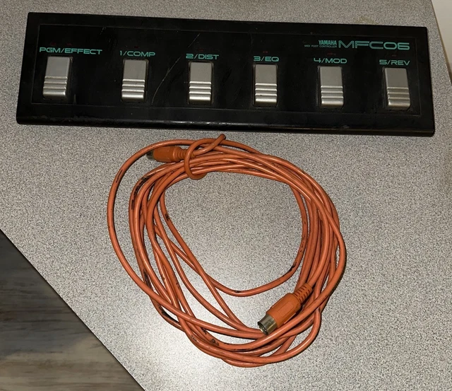 YAMAHA MFC06 MIDI Foot Controller $45.00 - PicClick
