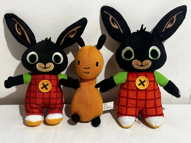 BING BUNNY AND Flop Soft Toys X3 CBeebies TV Acamar Films Fisher Price ...