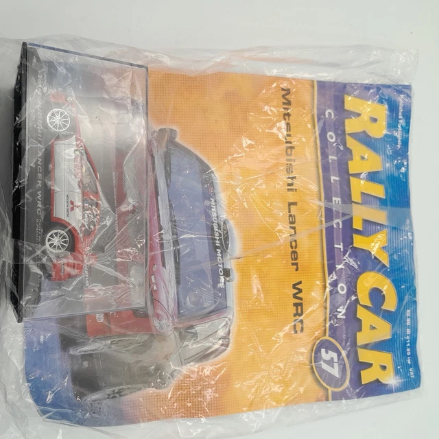 DEAGOSTINI RALLY CAR Collection Issue 57 mitsubishi lancer wrc Magazine ...