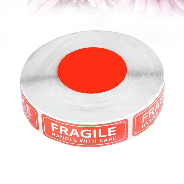 ADHESIVE WARNING SIGN Fragile Sticker Stickers Caution Packing £6.33 ...