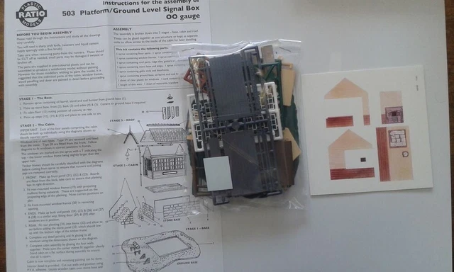 PLATEFORME / SOL Level Signal Boîte - Ratio 503 - Oo / Ho Bâtiment Kit ...