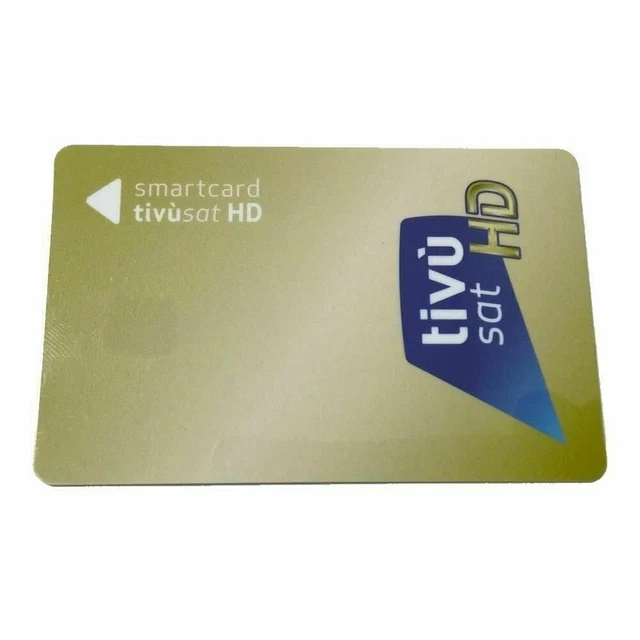 TESSERA CARD SMART Card Tivu' Sat Hd Scheda Tivusat Hd Nuova Da ...