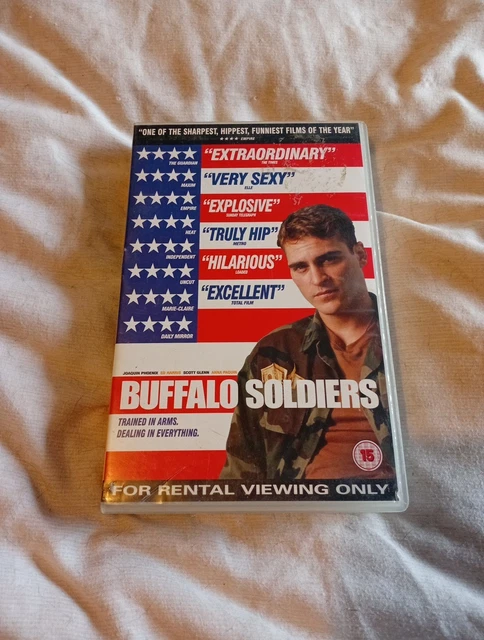 BUFFALO SOLDIERS (2001, Pathe) VHS Video Tape Ex-Rental Big Red Box £5. ...