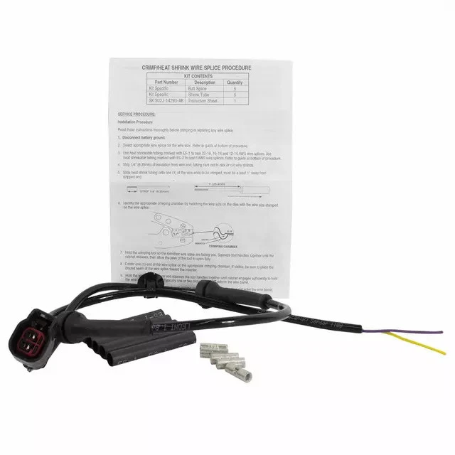 GENUINE FORD ABS Wheel Speed Sensor Wiring Harness CV6Z-2C204-D $42.87 ...