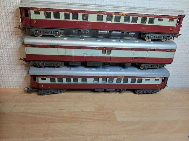 LIMA HO SAR South Africa Trans Karoo Maroon Grey Coaches X 3 Rare ...