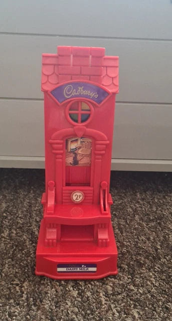 VINTAGE HORNBY CADBURYS Dairy Milk 10p Chocolate Machine Dispenser ...