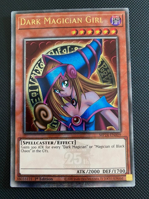 DARK MAGICIAN GIRL - MP24-EN009 Quarter Century Secret Rare / 1. Near Mint EUR 12,85 - PicClick DE