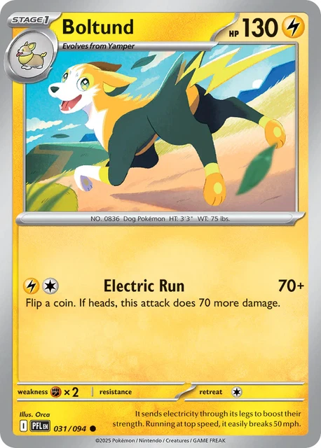 BOLTUND 31/94 COMMON | Phantasmal Flames | Pokemon Card £1.19 - PicClick UK