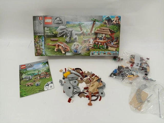 LEGO JURASSIC WORLD Indominus Rex VS Ankylosaurus Set Boxed 75941 ...