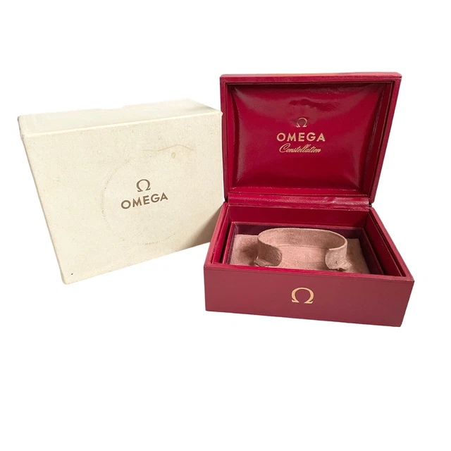 VINTAGE OMEGA CONSTELLATION Inner And Outer Presentation Box Ref. 1401 ...