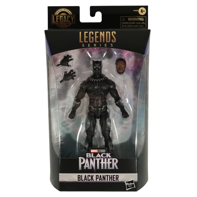 HASBRO MARVEL LEGENDS series black panther legacy collection 6" action ...