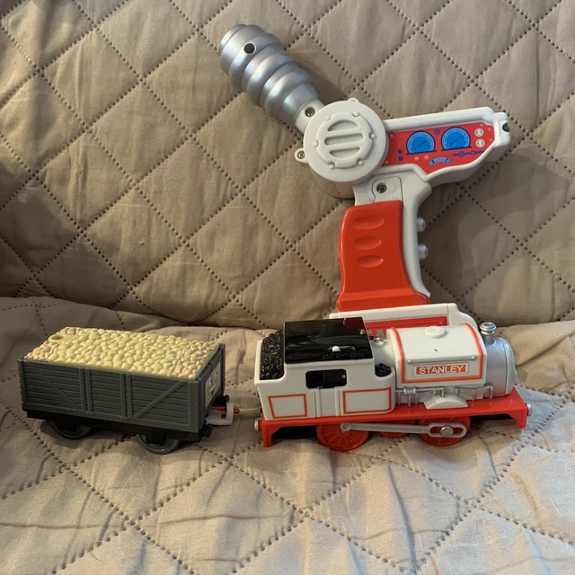 THOMAS & FRIENDS Trackmaster R/C Stanley Motorized Train REMOTE CONTROL ...