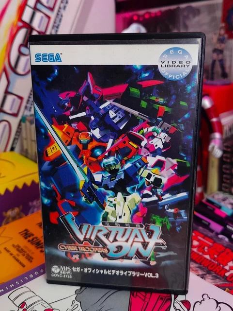VIRTUAL ON CYBER Troopers VHS SEGA 1996 Sega AM3 Arcade 90s Gameplay $50.00 - PicClick CA