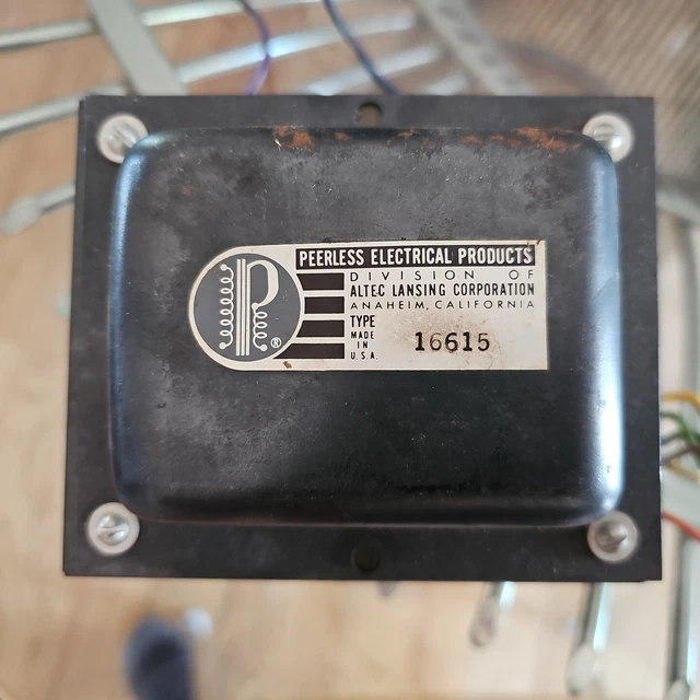 ALTEC PEERLESS 15095 Transformer Lansing EUR 199,00 - PicClick DE