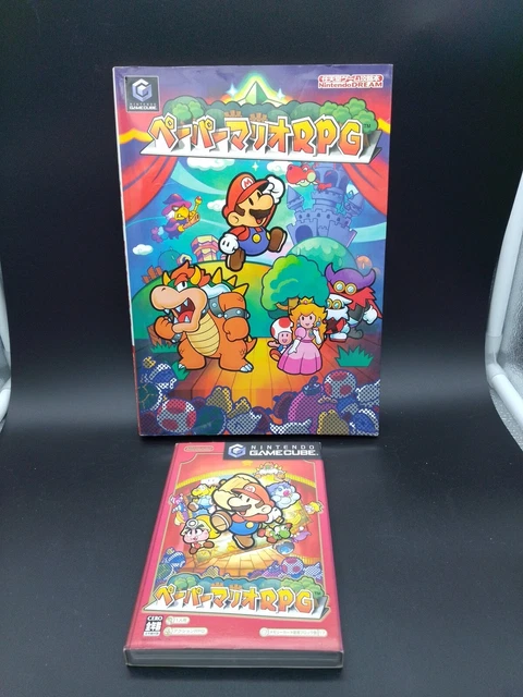 PAPER MARIO RPG JAPONES CON GUIA OFICIAL NINTENDO (Nintendo GameCube ...