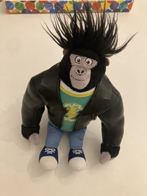 TY ILLUMINATION SING 9" Johnny Gorilla Plush Toy. Rare. Excellent ...