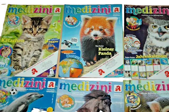 KONVOLUT KINDERZEITSCHRIFT & Medizini " 11 Hefte v. 2020 - 23,24,mit ...